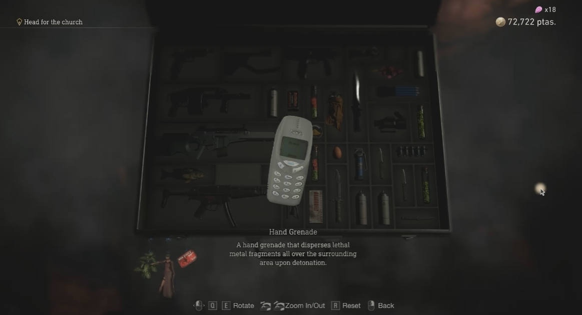 The Nokia-Blockia 9000 - Resident Evil 4 Remake Mods
