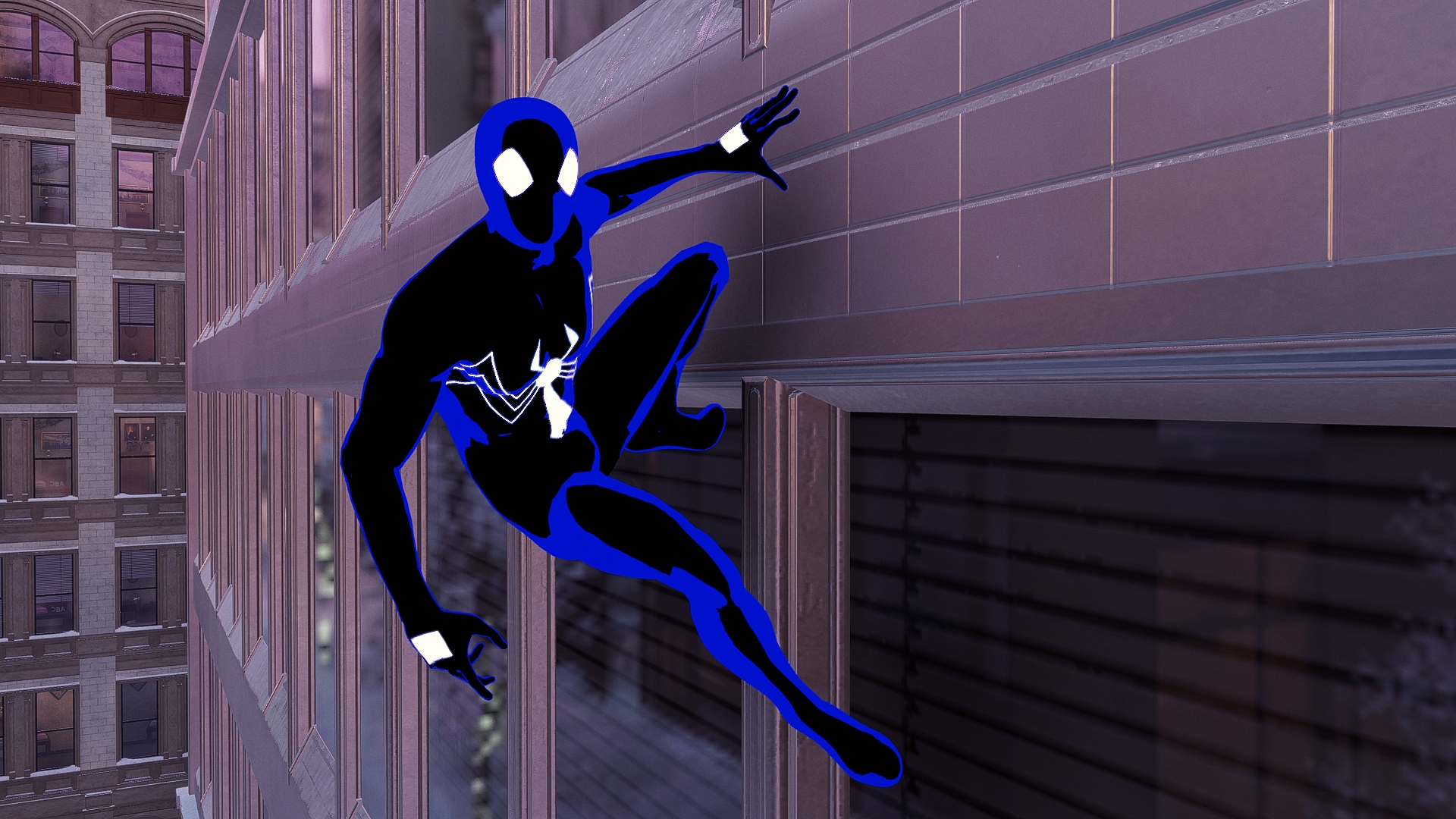 Symbiote Suit PSM Show - DHedge - Marvel's Spider-Man: Miles Morales Mods