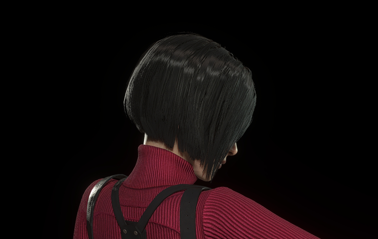Ada's RE2 Hair - Resident Evil 4 Remake Mods