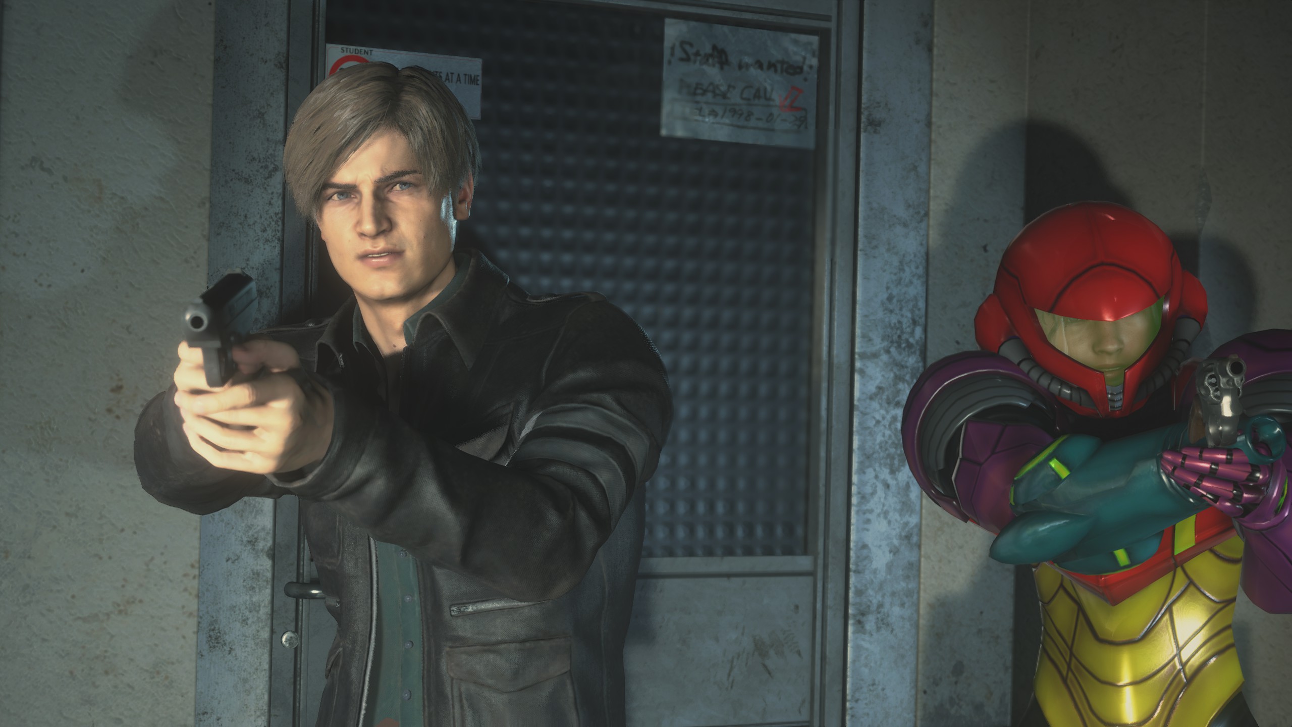 Claire in Samus' Gravity Suit - Resident Evil 2 Remake Mods