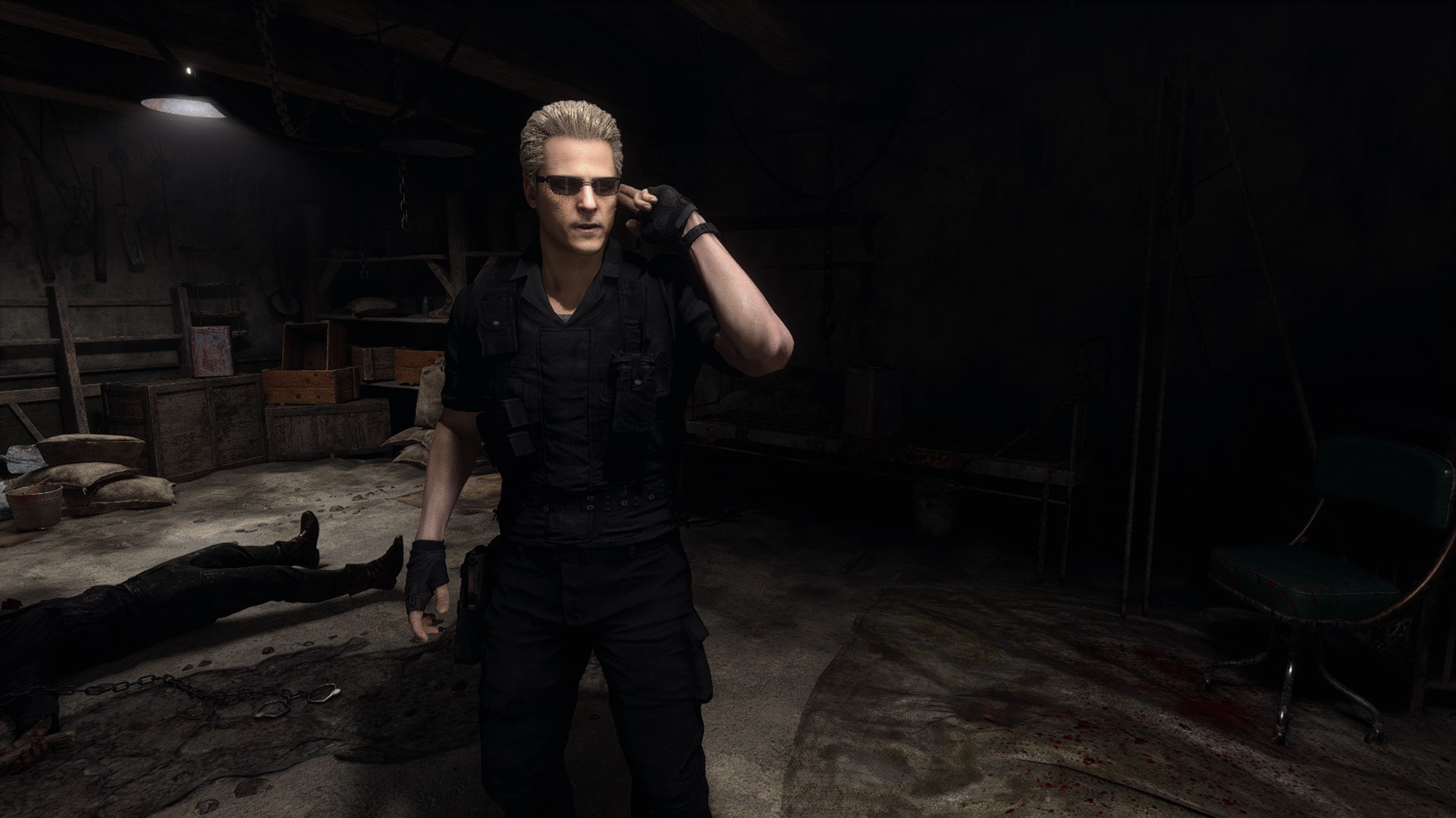 STARS Wesker and Code Veronica - Resident Evil 4 Remake Mods