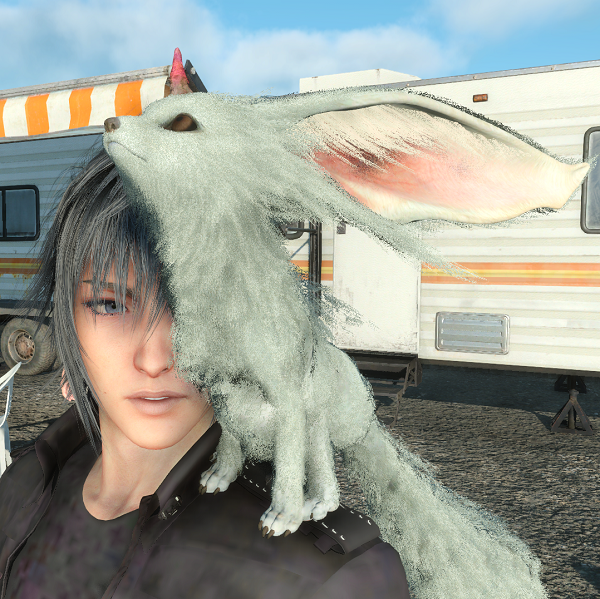 Shoulder Carbuncle - Final Fantasy XV Mods