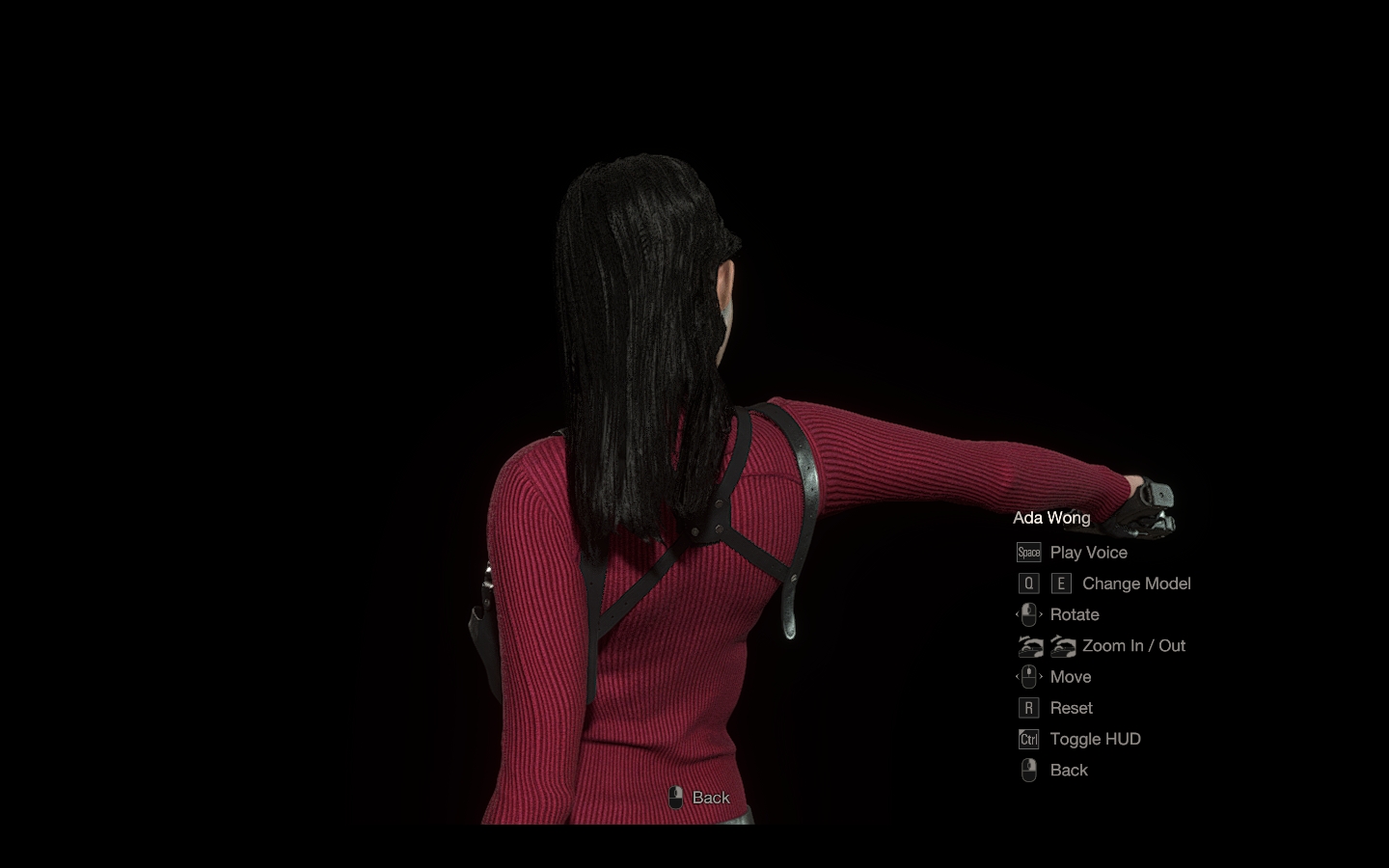 Ada with Longer Hair - Resident Evil 4 Remake Mods
