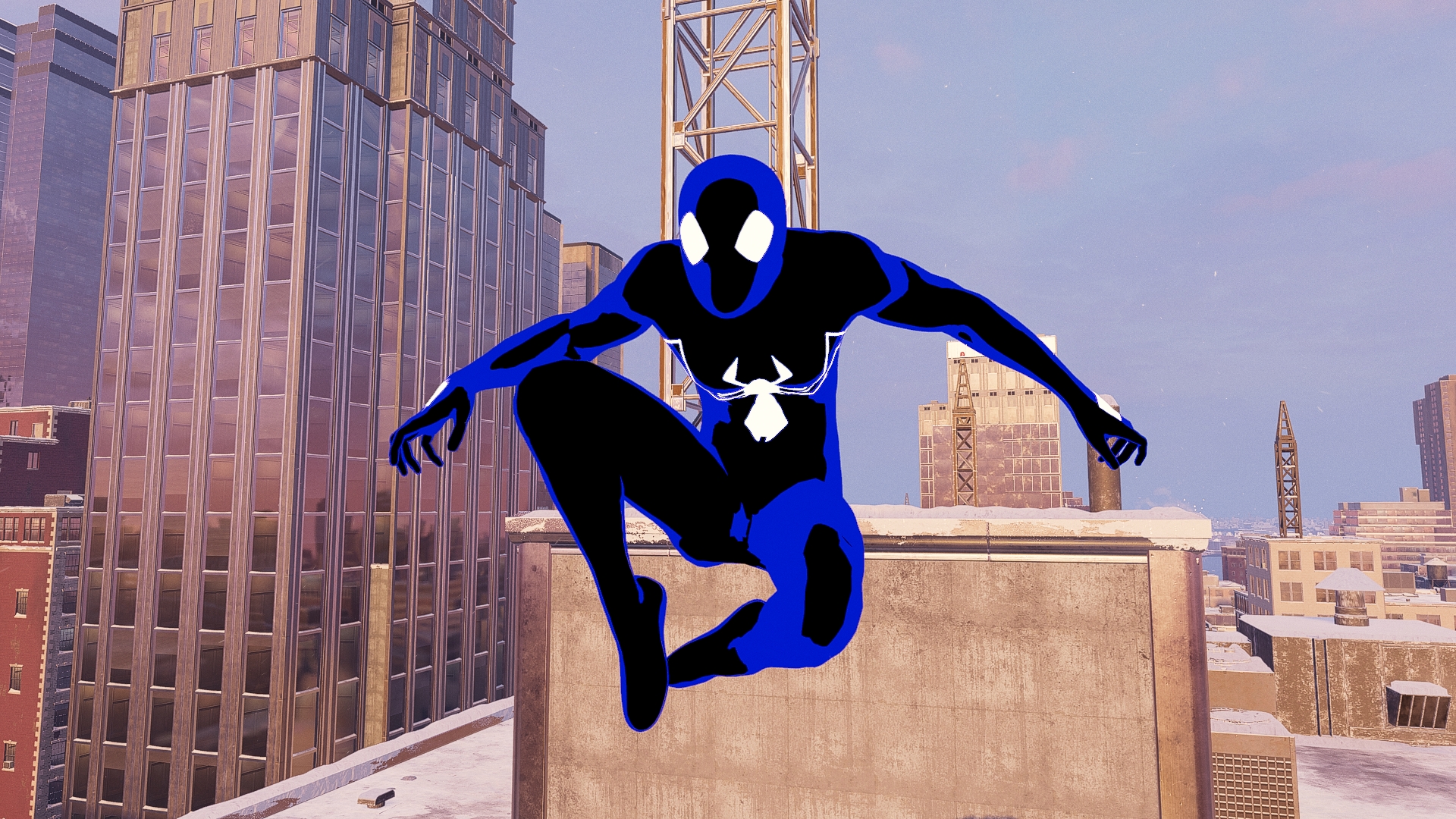 Symbiote Suit PSM Show - DHedge - Marvel's Spider-Man: Miles Morales Mods