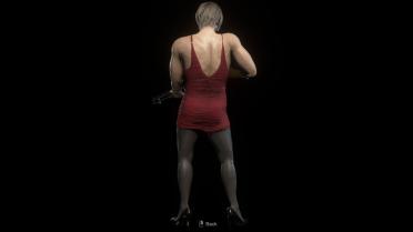 Leon Stole Ada's RE2 Dress (Full Game) - Resident Evil 4 Remake Mods