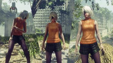 2B as Ashley - NieR:Automata Mods