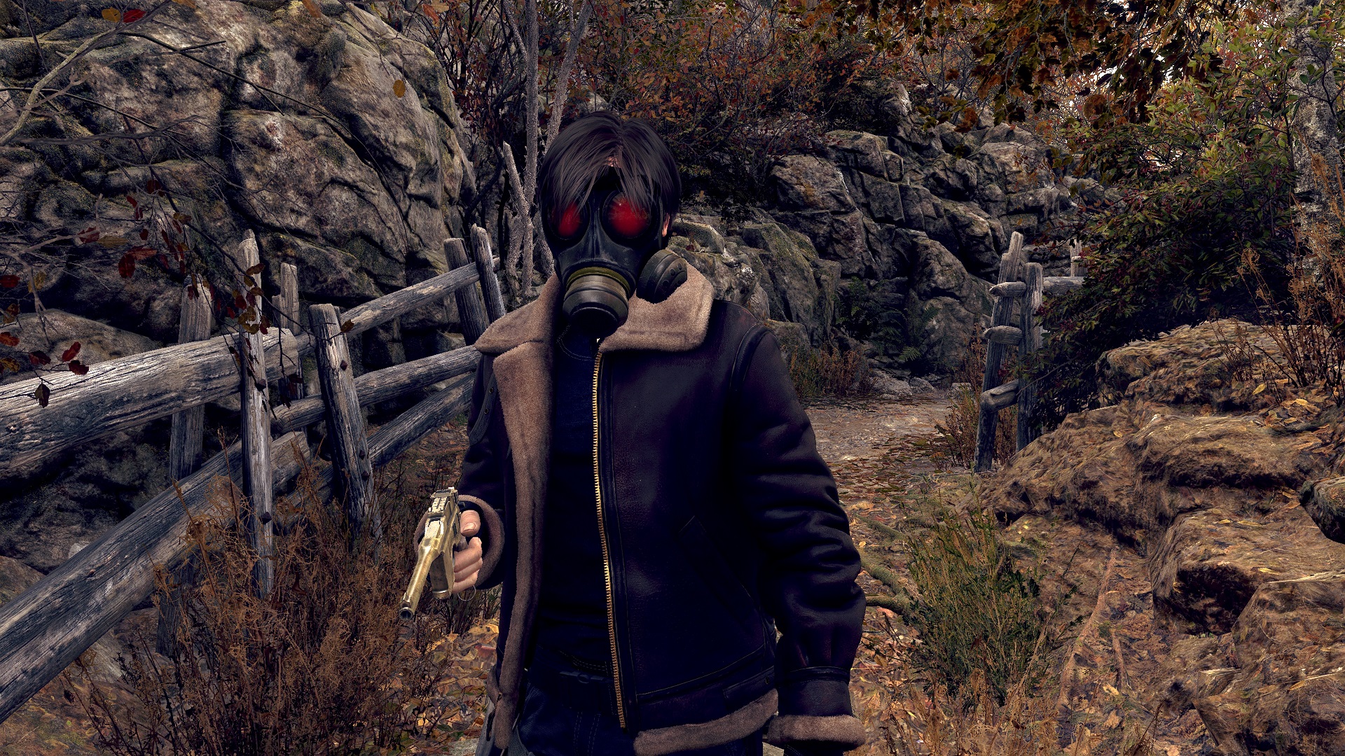 Hunk Helmet and Gas masks - Resident Evil 4 Remake Mods