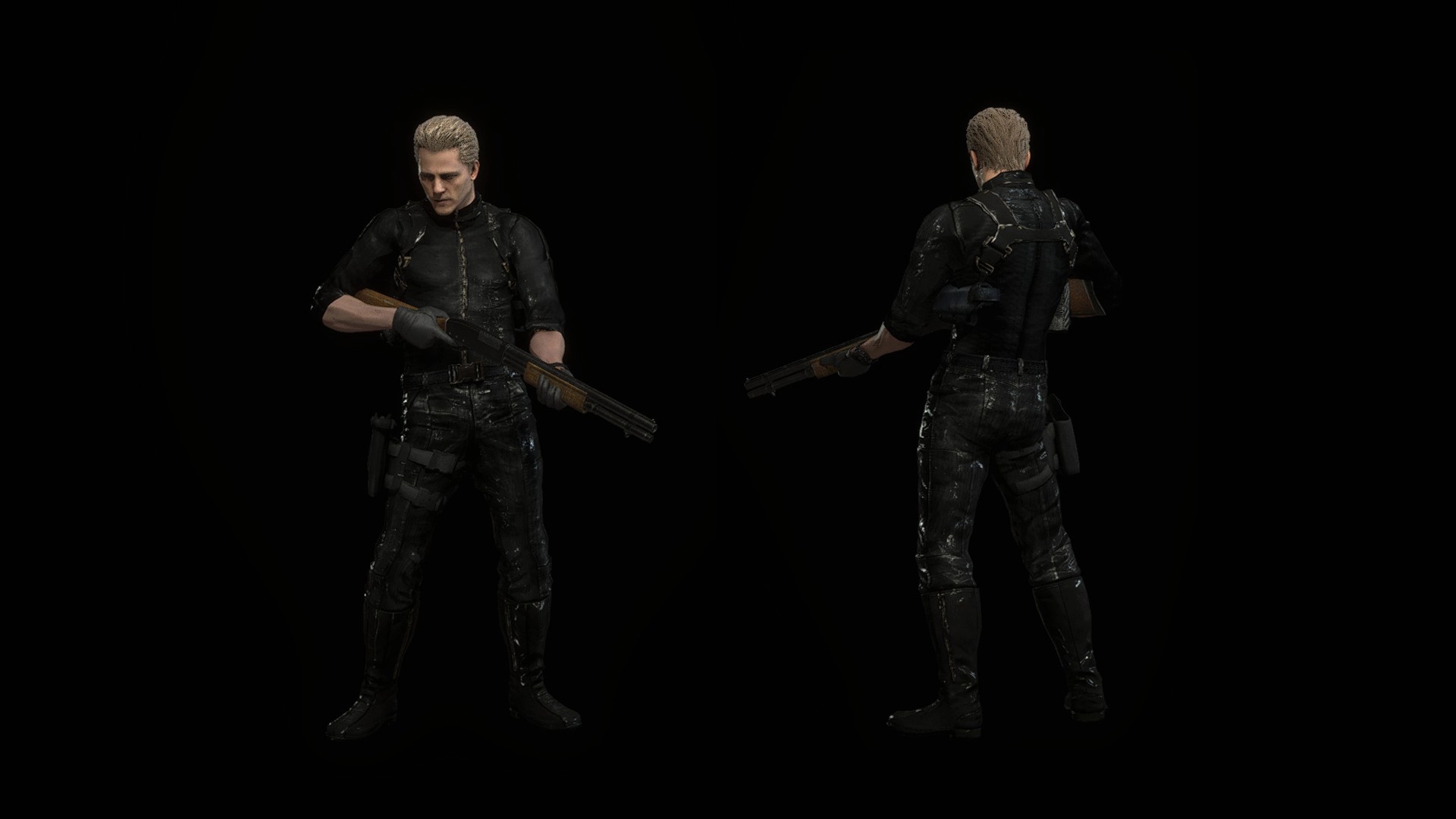 Wesker Mercenaries Handgun - Resident Evil 4 Remake Mods