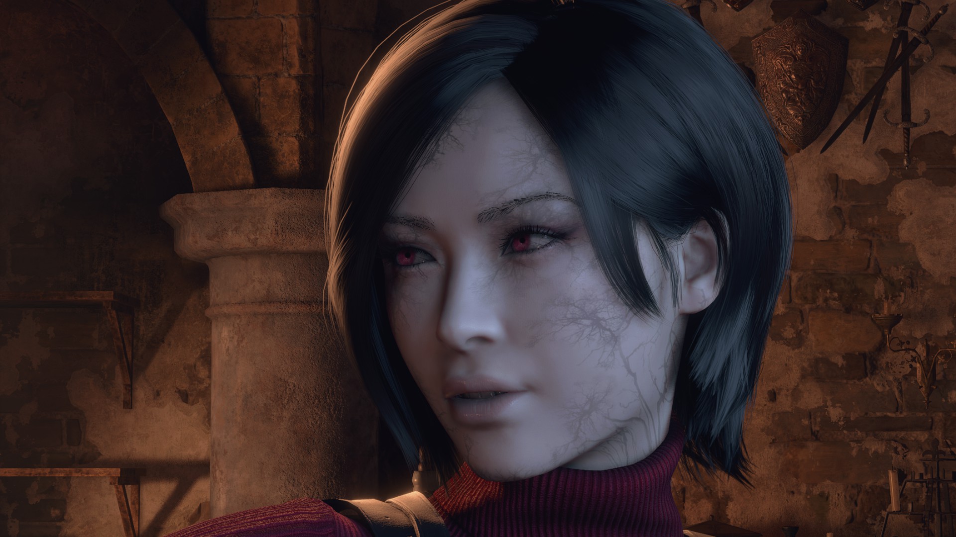 Ada Infected with Las Plagas - Resident Evil 4 Remake Mods