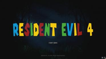 Resident Evil 4 Title - Mario Font - Resident Evil 4 Remake Mods