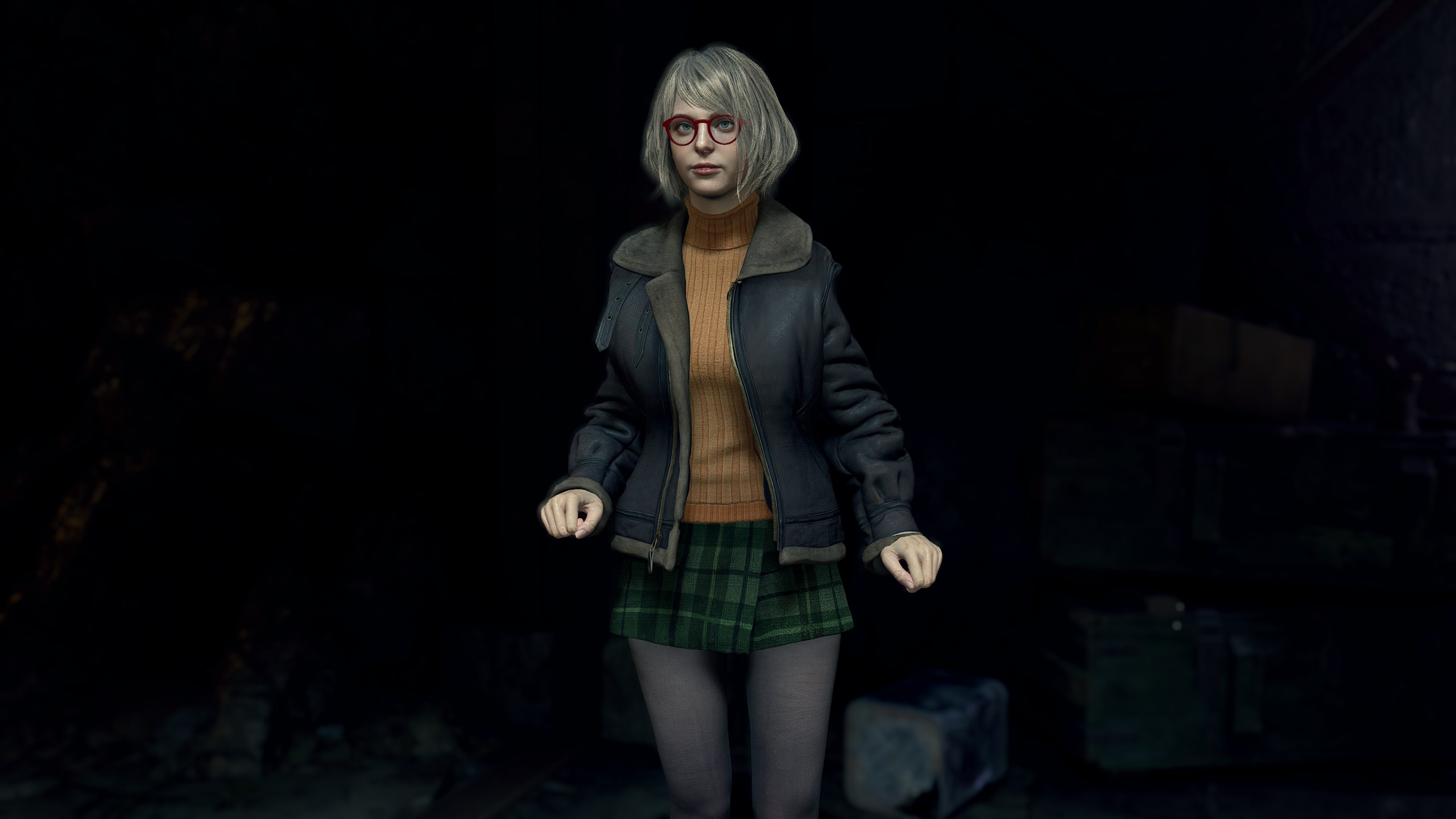 Bomber Jacket - Ashley Graham - Resident Evil 4 Remake Mods
