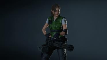 Chris Recolor - Add-On for Claire STARS Mod - Resident Evil 2 Remake Mods