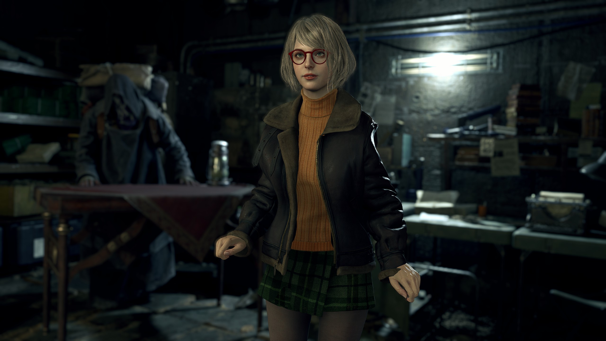 Bomber Jacket - Ashley Graham - Resident Evil 4 Remake Mods