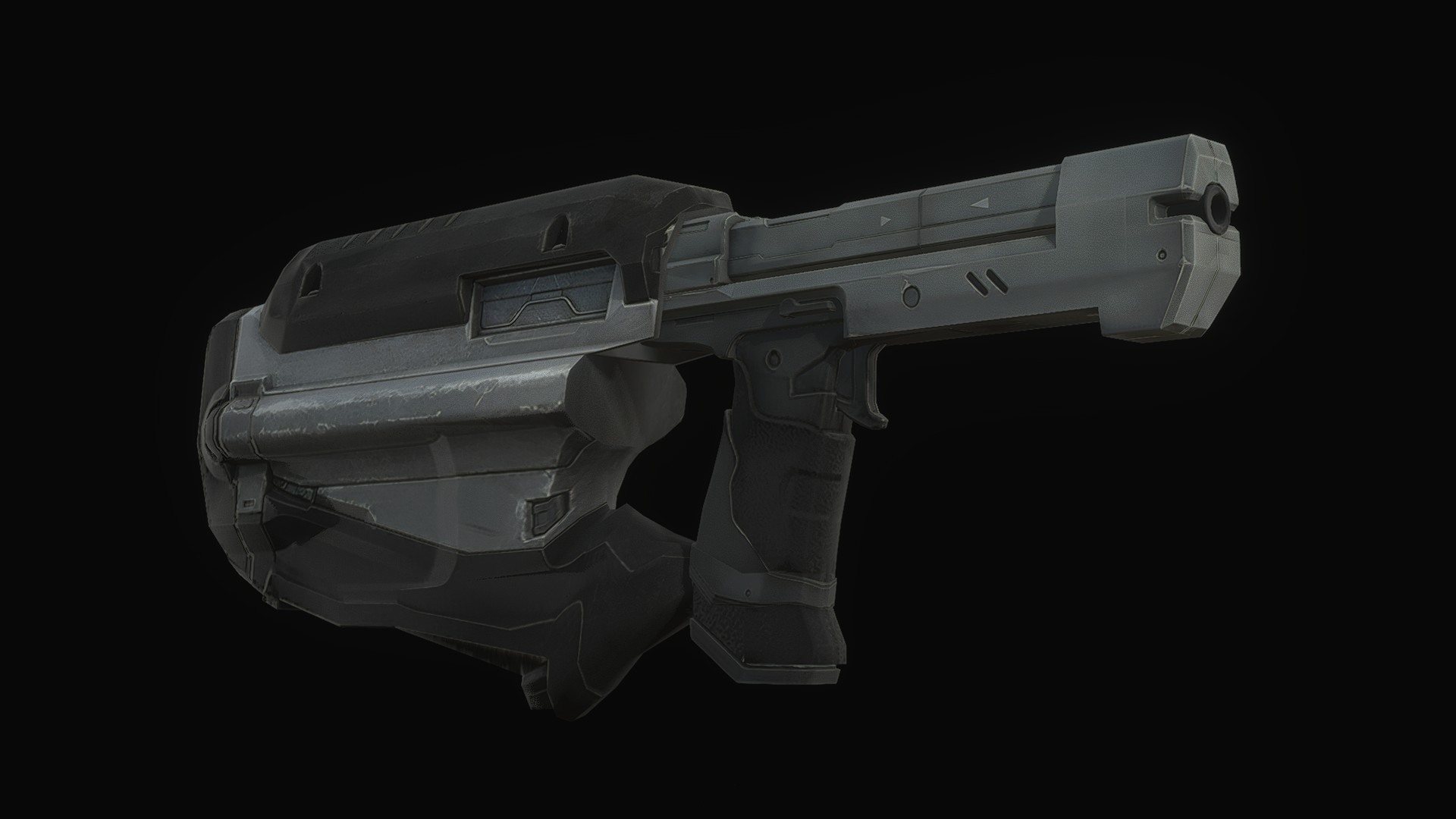 Halo M6H Custom Handgun (With Stock) - Resident Evil 4 Remake Mods