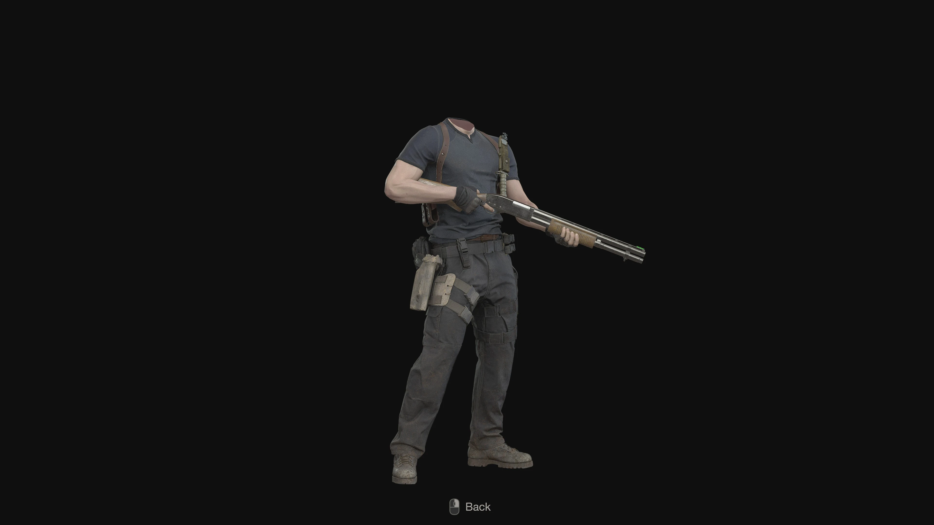 Headless Leon - Resident Evil 4 Remake Mods