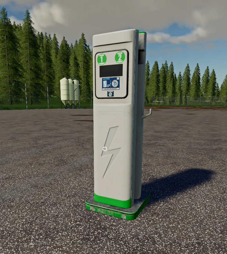 New Energy Charging Pile - Farming Simulator 19 Mods