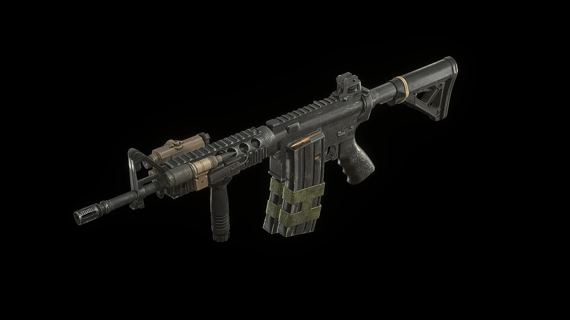 MK18 Mod 0 CQBR - Resident Evil 4 Remake Mods