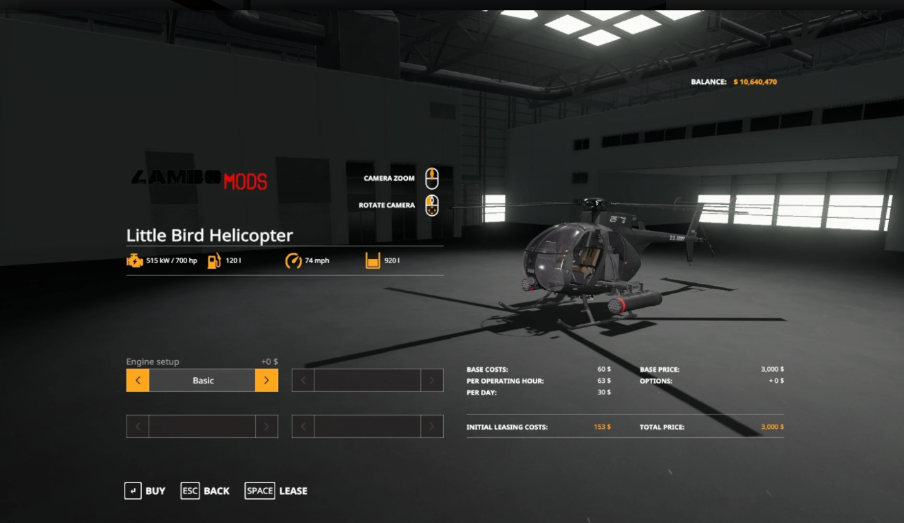 Helicopter - Farming Simulator 19 Mods