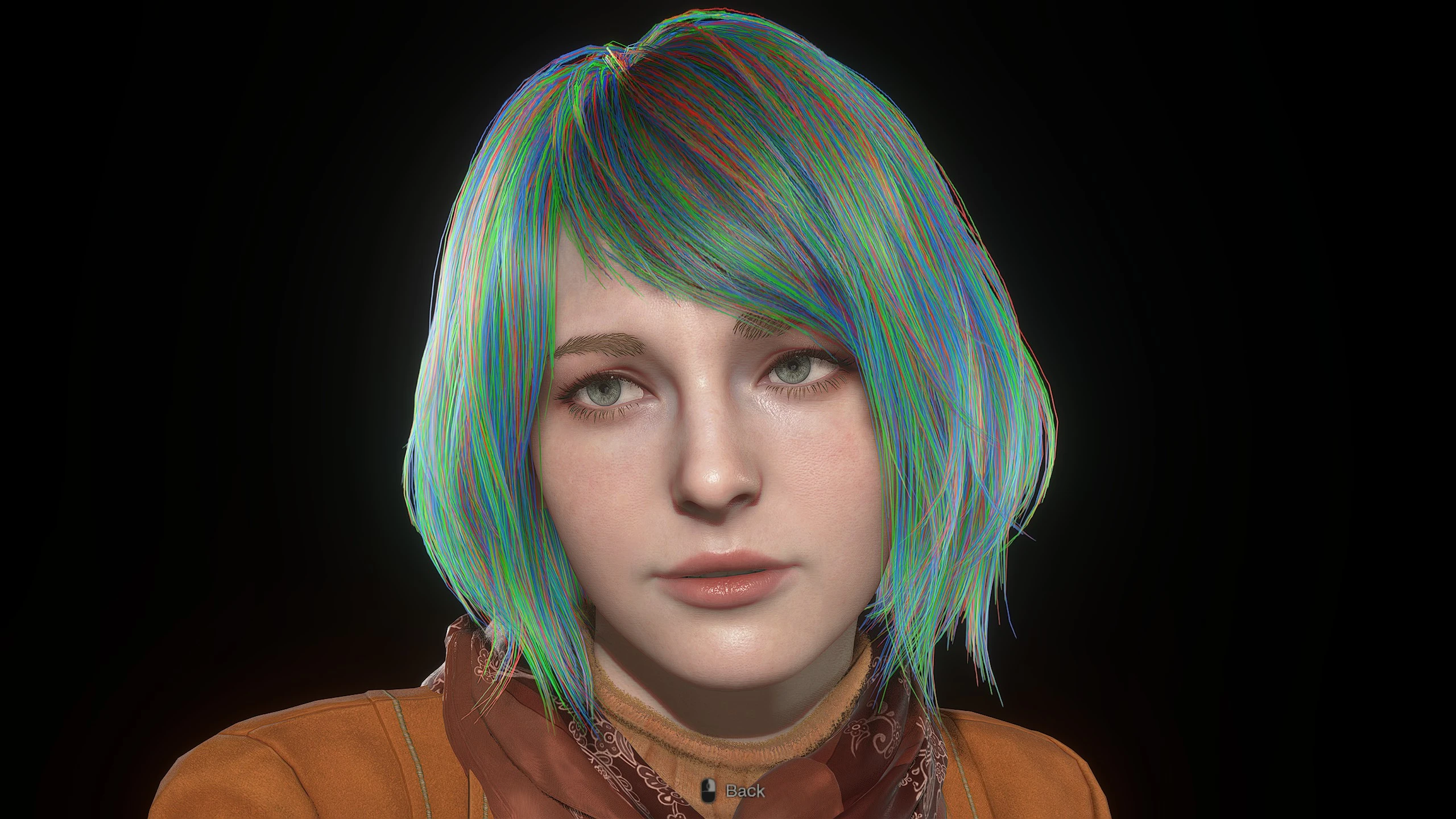 Hair Strands Color Pack - Ashley Graham - Resident Evil 4 Remake Mods