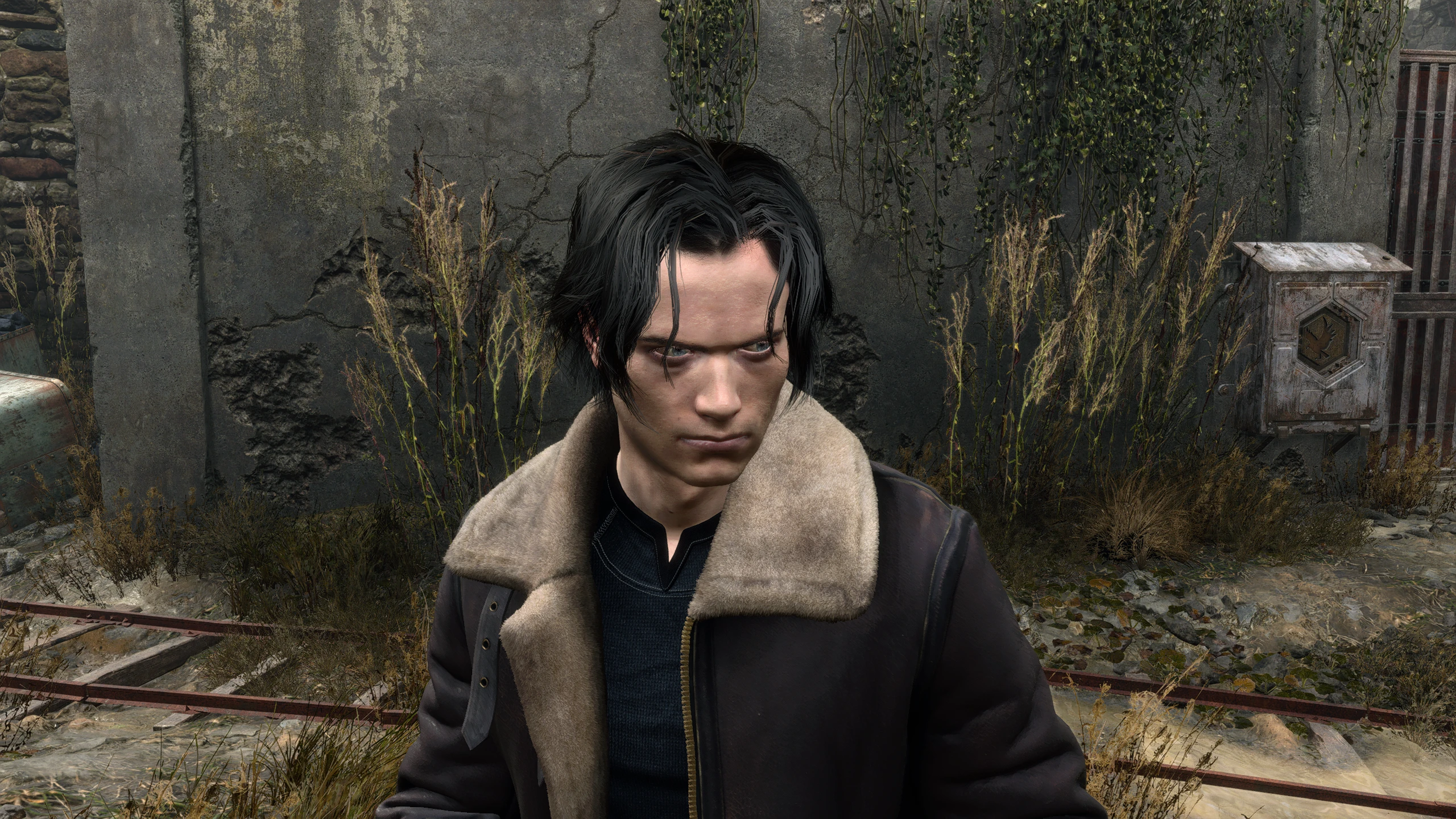 Luis' Hair for Leon - Resident Evil 4 Remake Mods