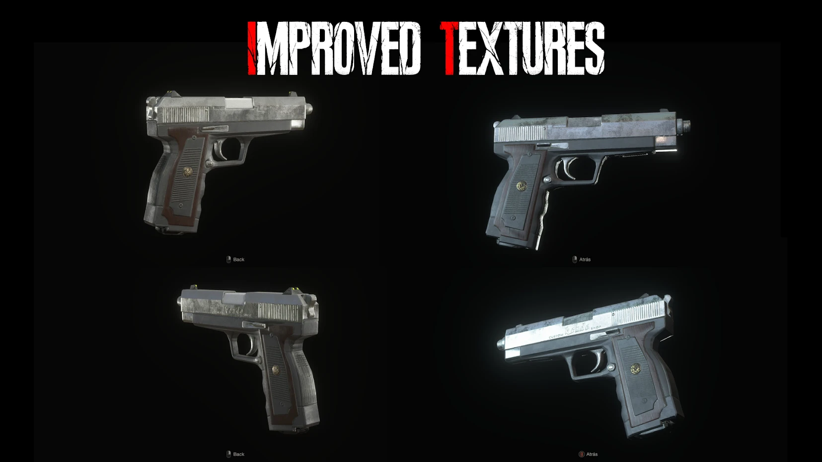 Ultimate OG Kendo Silver Ghost SG-09 R - Resident Evil 4 Remake Mods