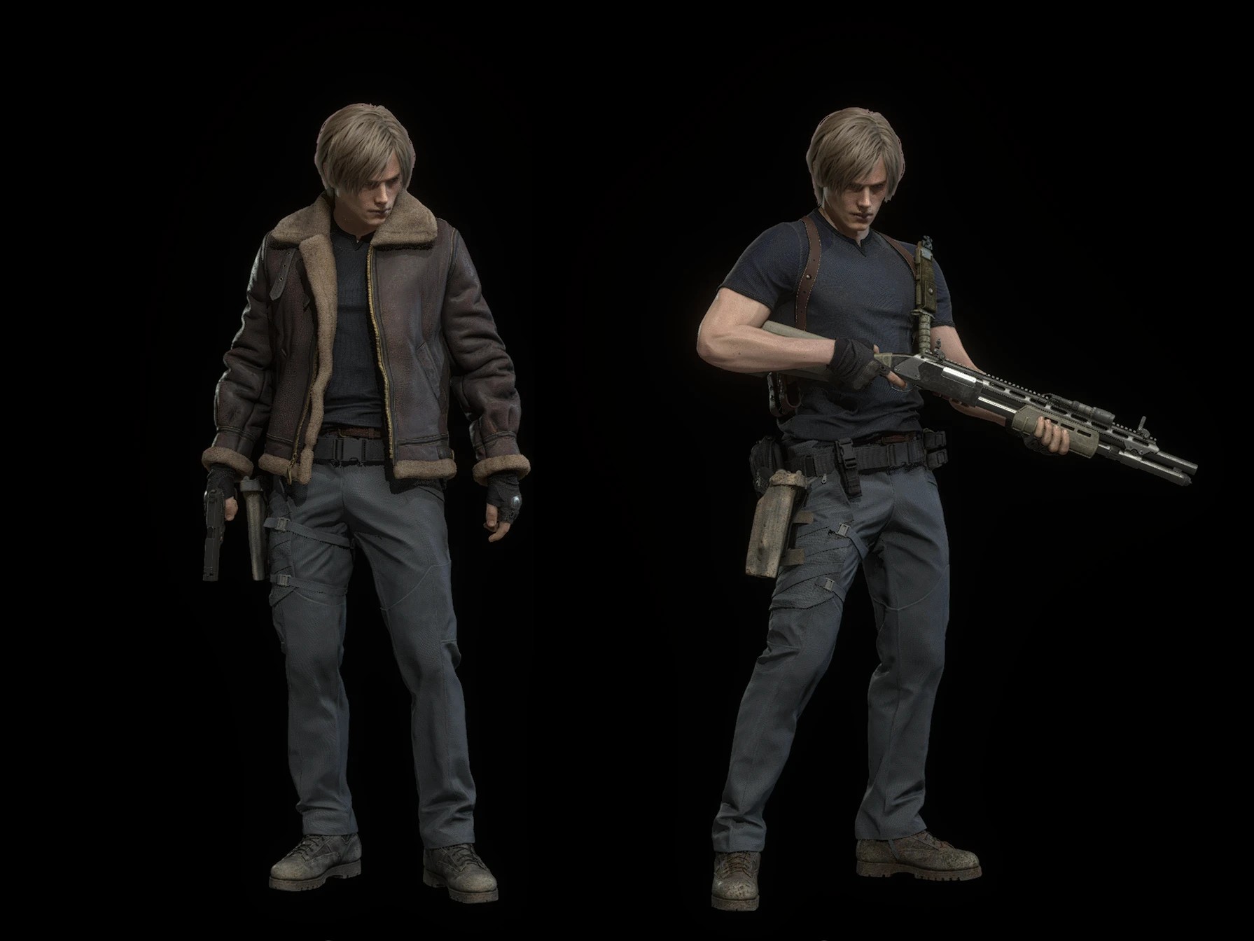 Leon Alternate Outfit - Resident Evil 4 Remake Mods