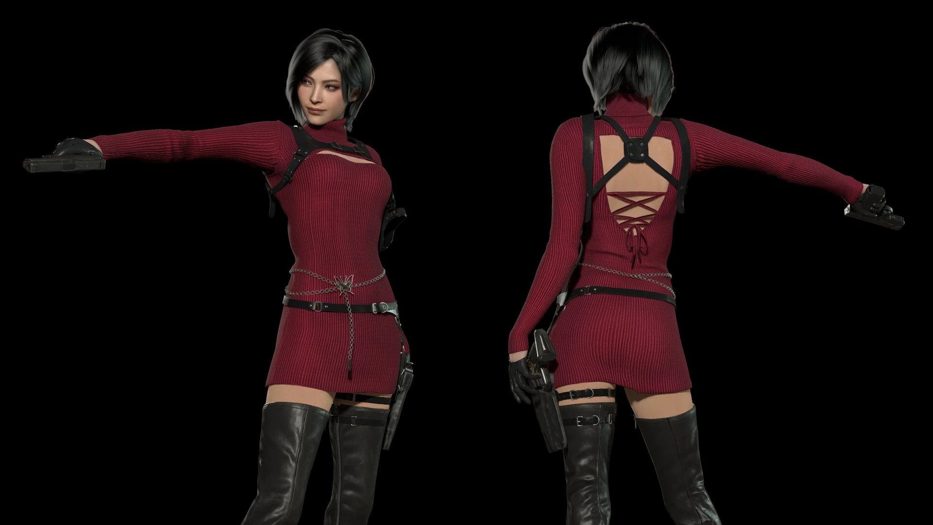 Ada's Beta Outfit Recreated - Resident Evil 4 Remake Mods