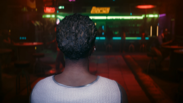 Temp Fade Afro - MASC V - Cyberpunk 2077 Mods