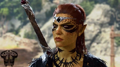 Lae'zel - Alternate Faces - Baldur's Gate 3 Mods