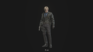 RPD Edition - Biker Cop Leon (Default) - Resident Evil 4 Remake Mods