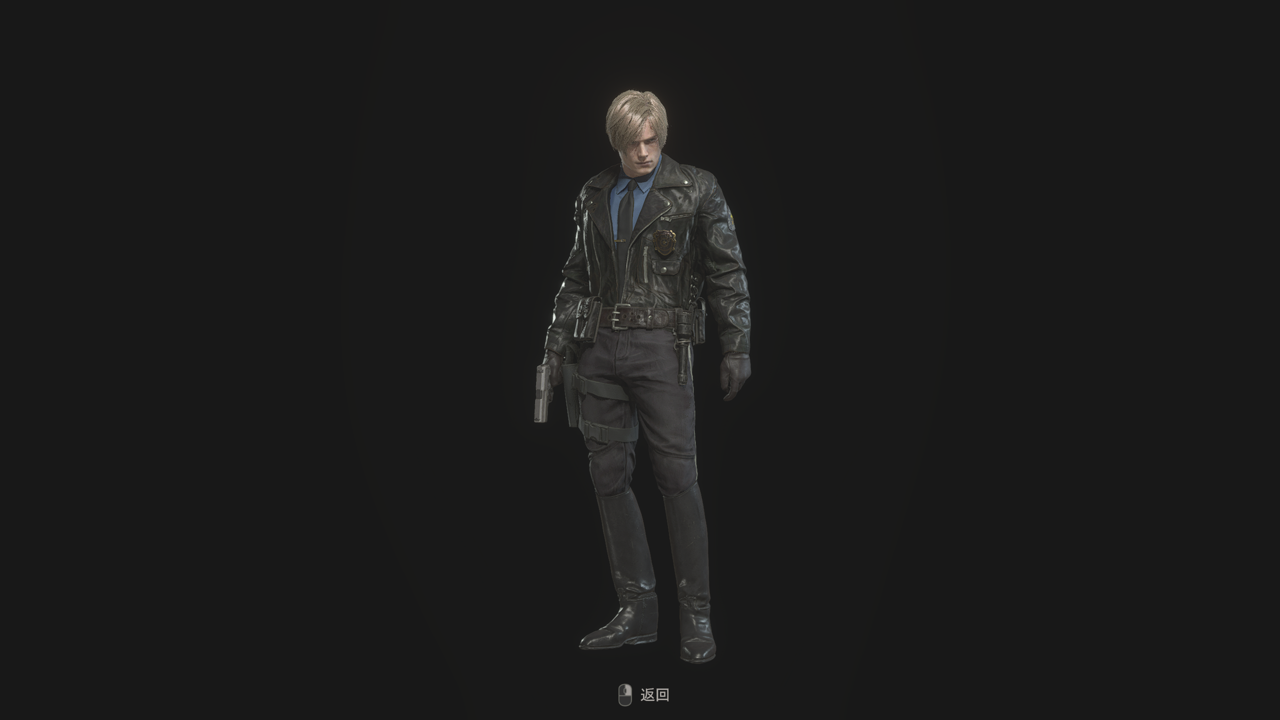 RPD Edition - Biker Cop Leon (Default) - Resident Evil 4 Remake Mods
