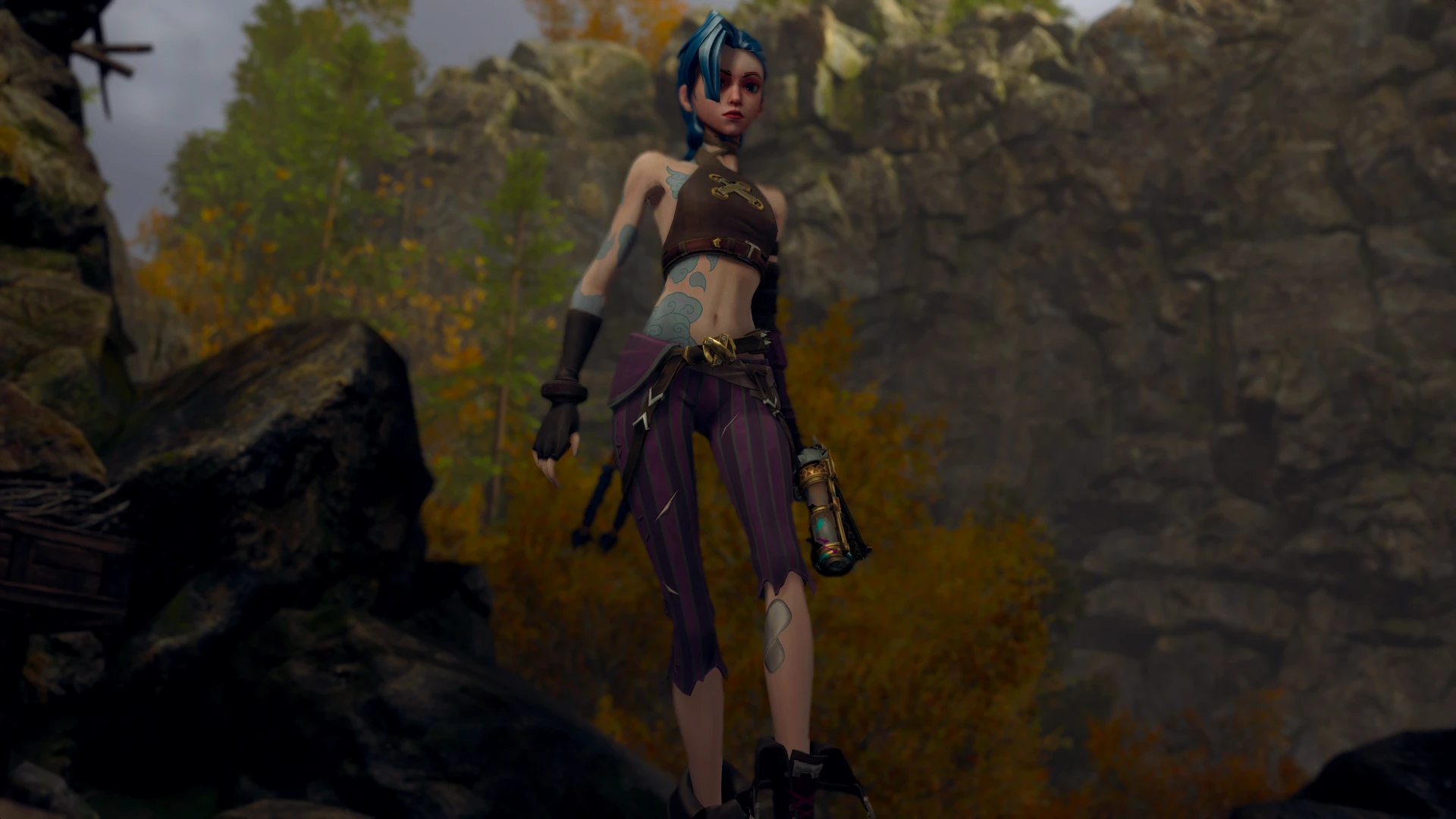 Jinx (Arcane) - Resident Evil 4 Remake Mods