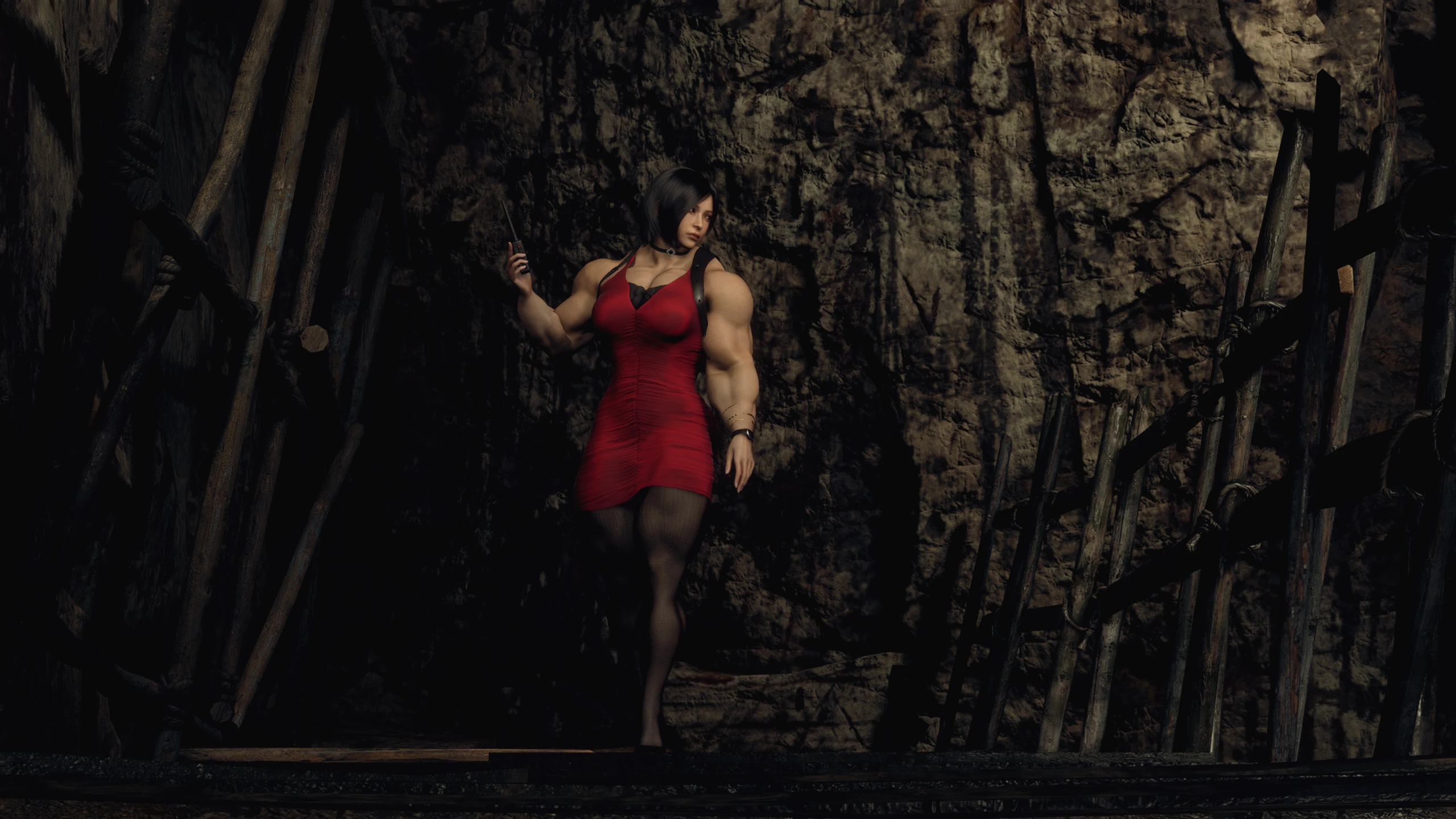 Ada - Bodybuilder - Resident Evil 4 Remake Mods