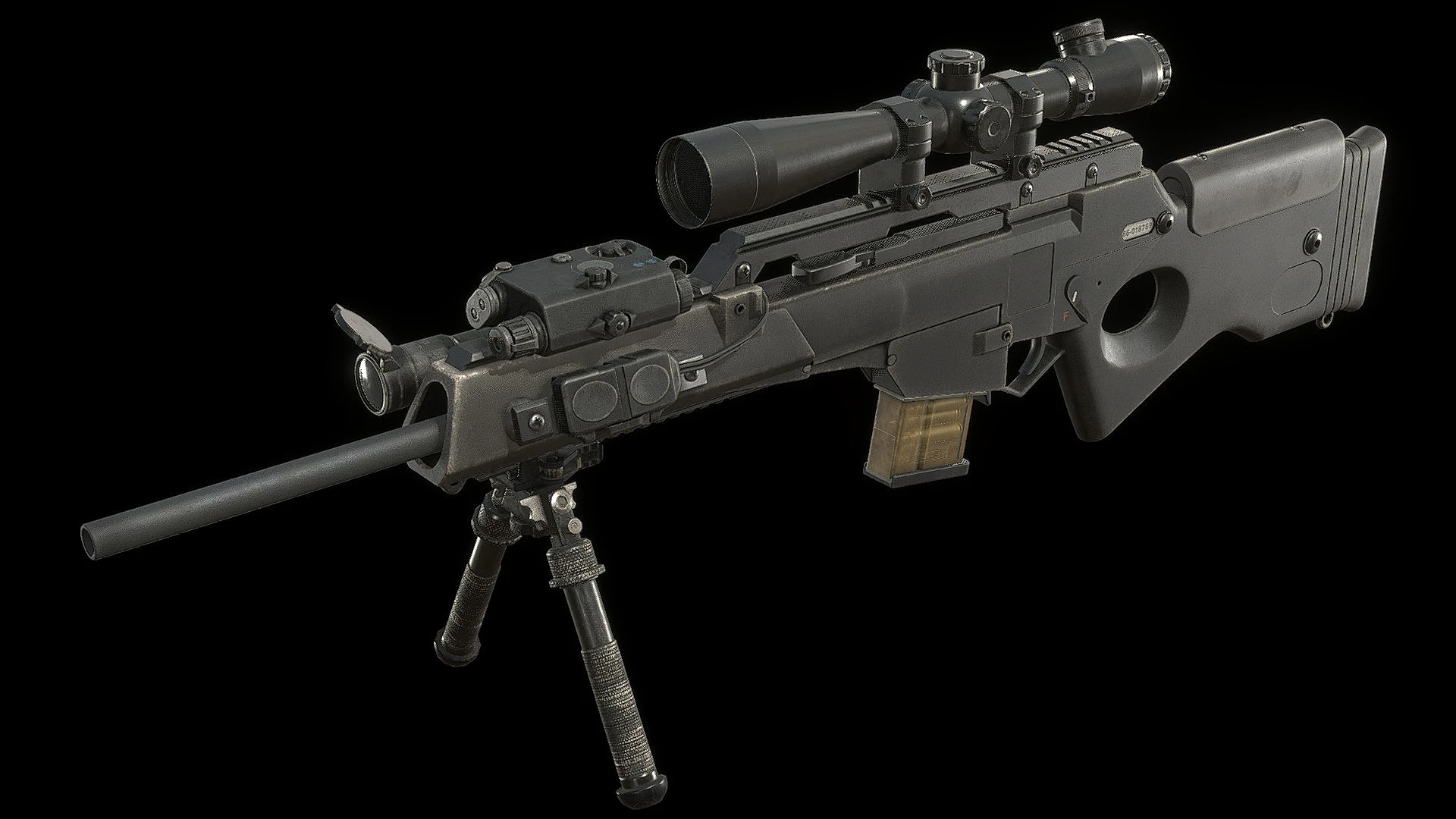 Heckler and Koch SL8 Tactical - Resident Evil 4 Remake Mods