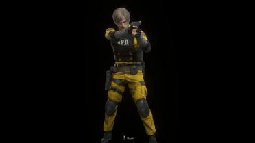 Leon RPD Outfit - Skins - Resident Evil 4 Remake Mods