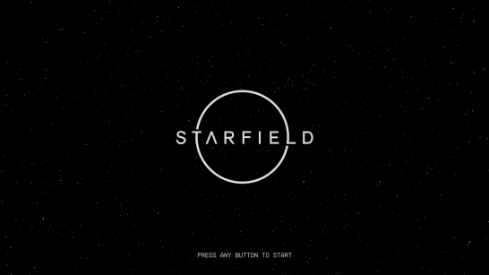 Starfield Black Starry Space Main Menu Replacer - Starfield Mods