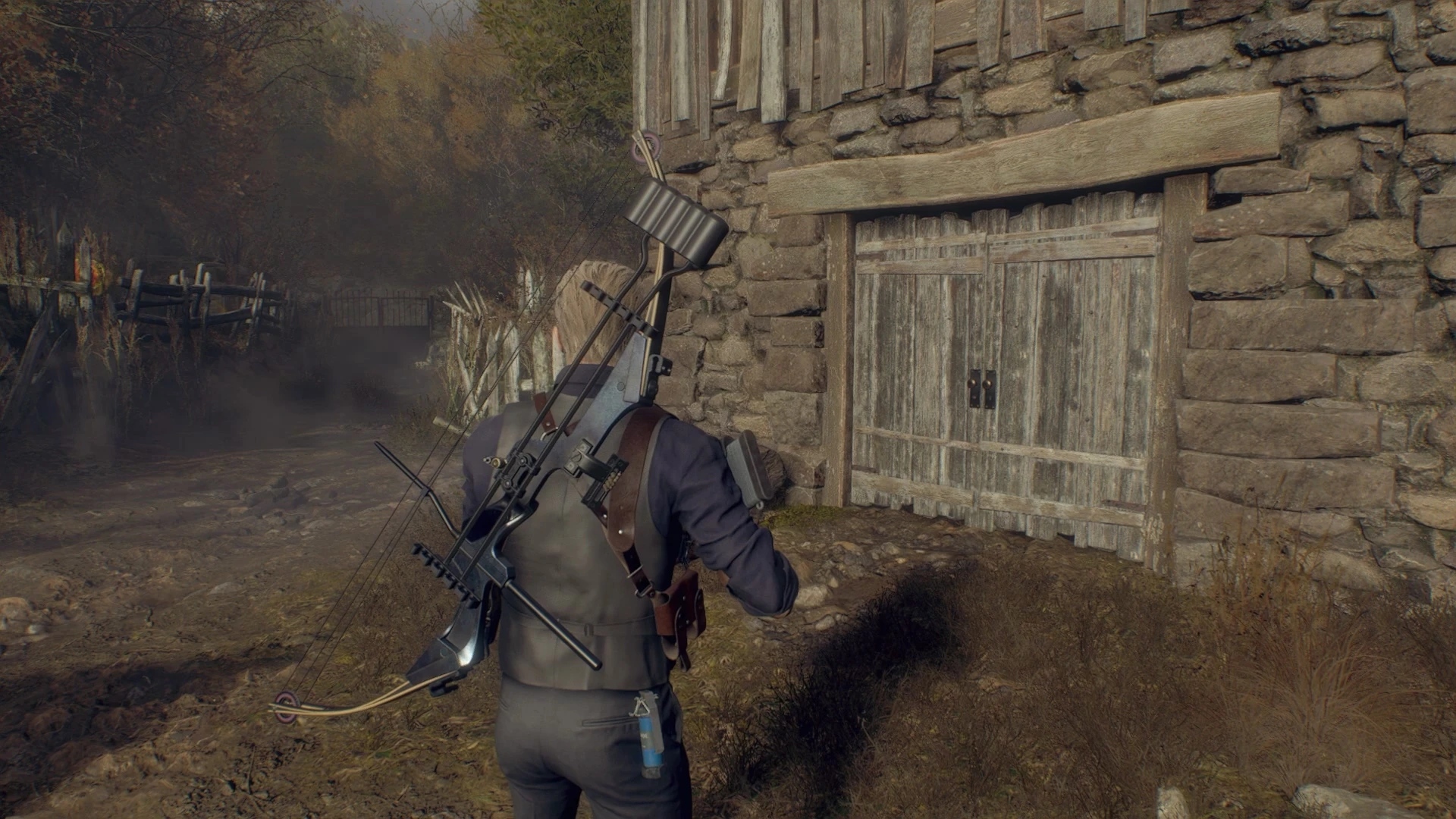 Visible Weapons on Wesker's Back - Resident Evil 4 Remake Mods