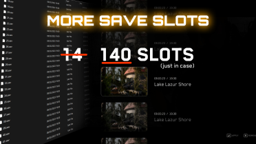 More Save Slots - Atomic Heart Mods